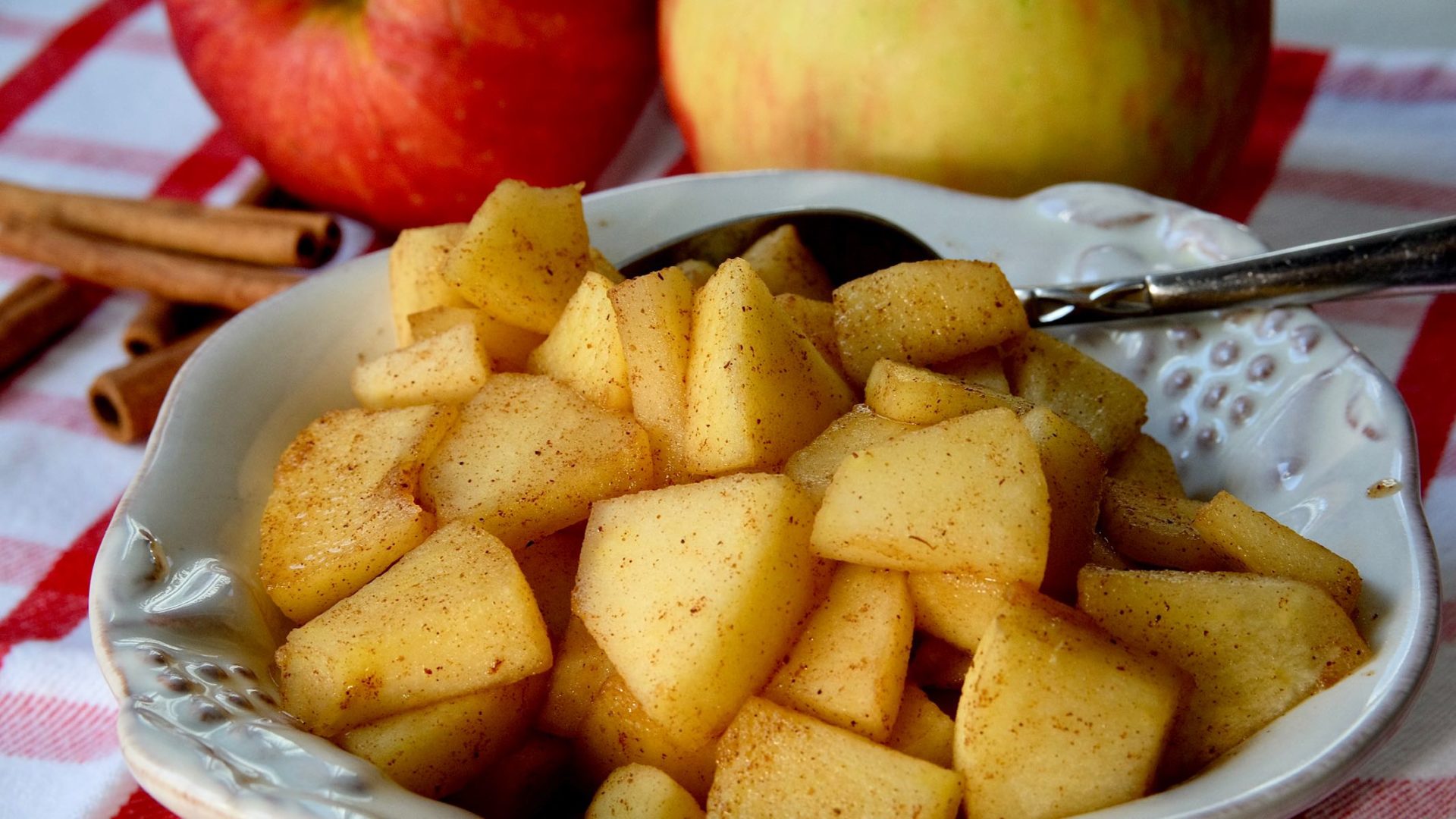 Easy Sauteed Cinnamon Apples: A Healthier Sweet Treat - Mia's Cucina